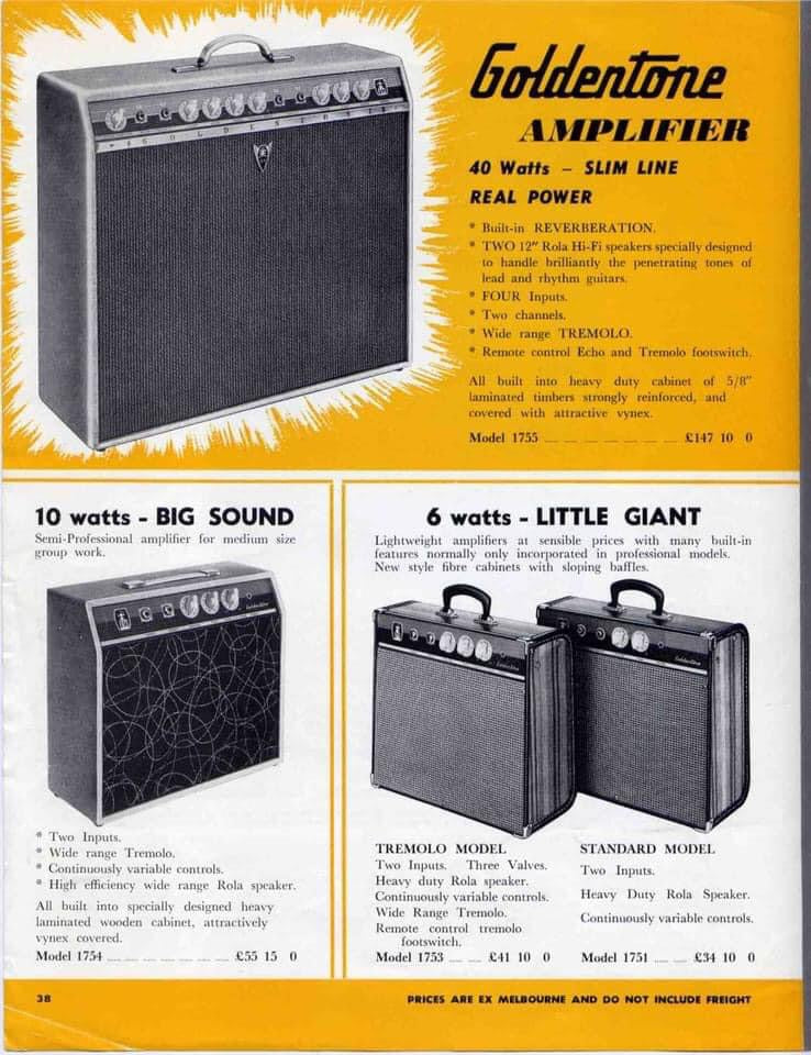 1965 Catalogue – Goldentone Australia